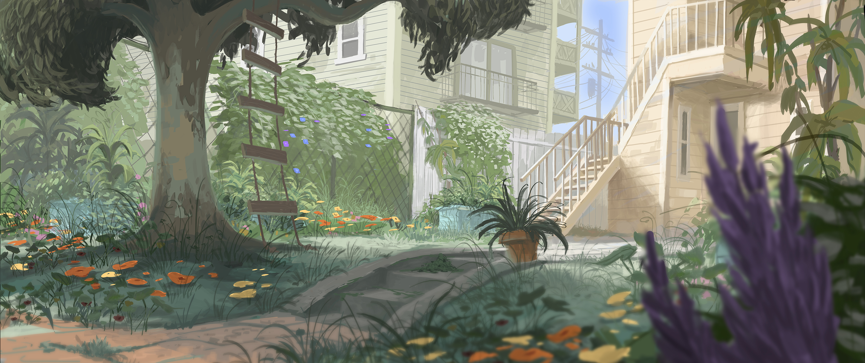 Inside Out - Riley's Backyard by John Nevarez - Zerply