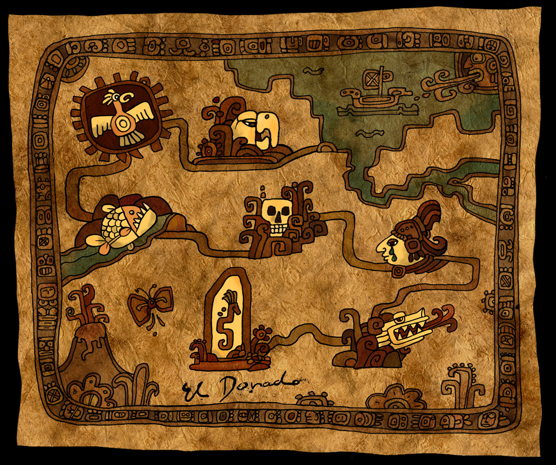 the road to el dorado map by Kirsten Kawamura - Zerply
