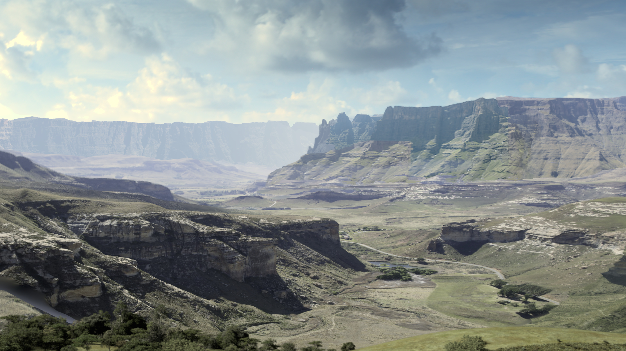 Black Panther Wakanda Border Wall Concept by Paul Huston - Zerply